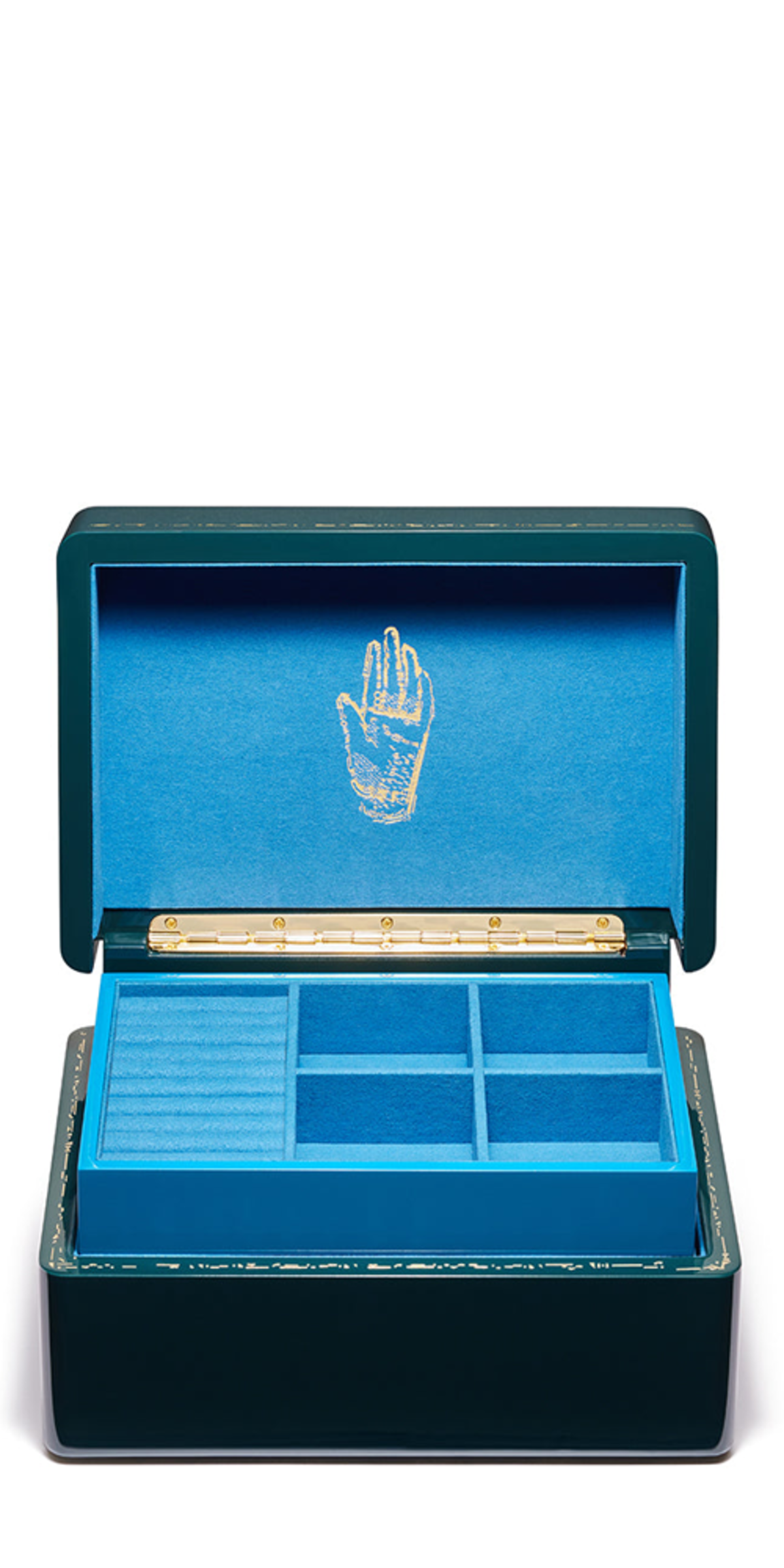 Trove Mini Trunk Midnight Navy Jewelry Box | Garmentory