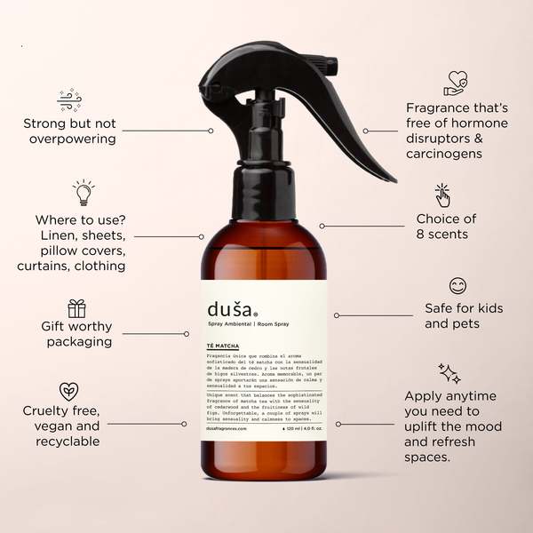 Dusa Fragrances Cedar Bergamot 4 fl oz Room & Linen Spray | Garmentory