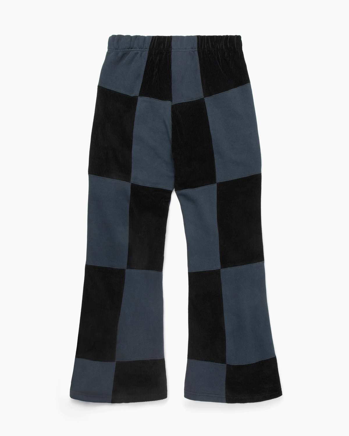 Les Tien Patchwork Bell Bottom Pants - Black | Garmentory