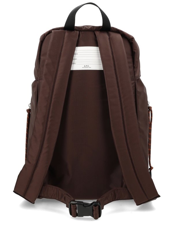 A.P.C. Backpack Trek With Logo - Brown | Garmentory