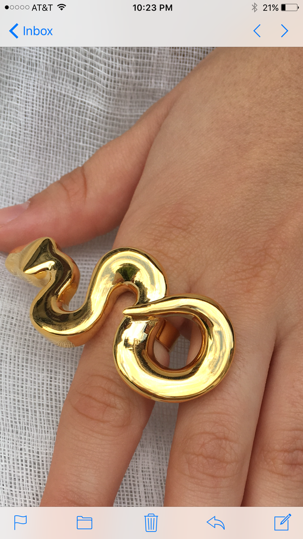 Luis Vargas Snake Ring | Garmentory