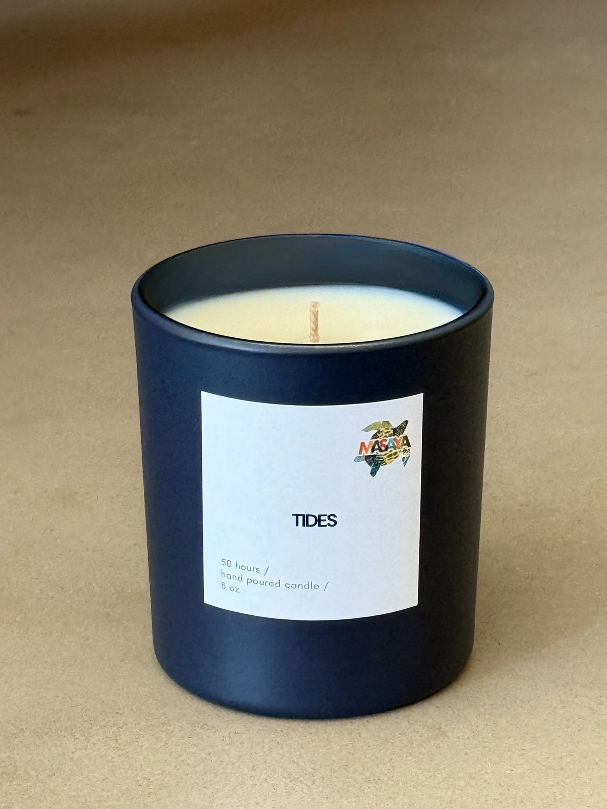 MASAYA Coastal Terrain Tides Candle - Navy | Garmentory