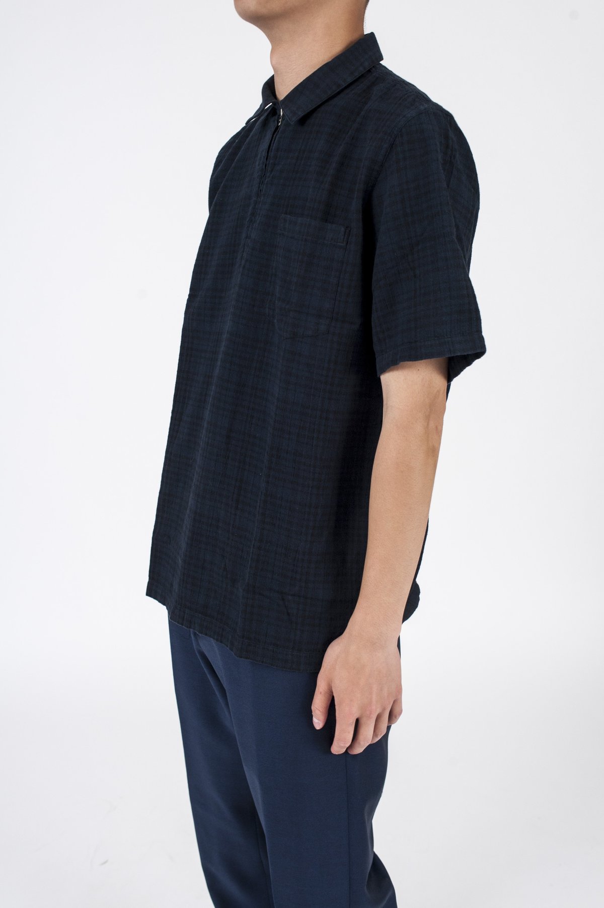 Norse Projects Theo Overdyed Check Shirt | Garmentory