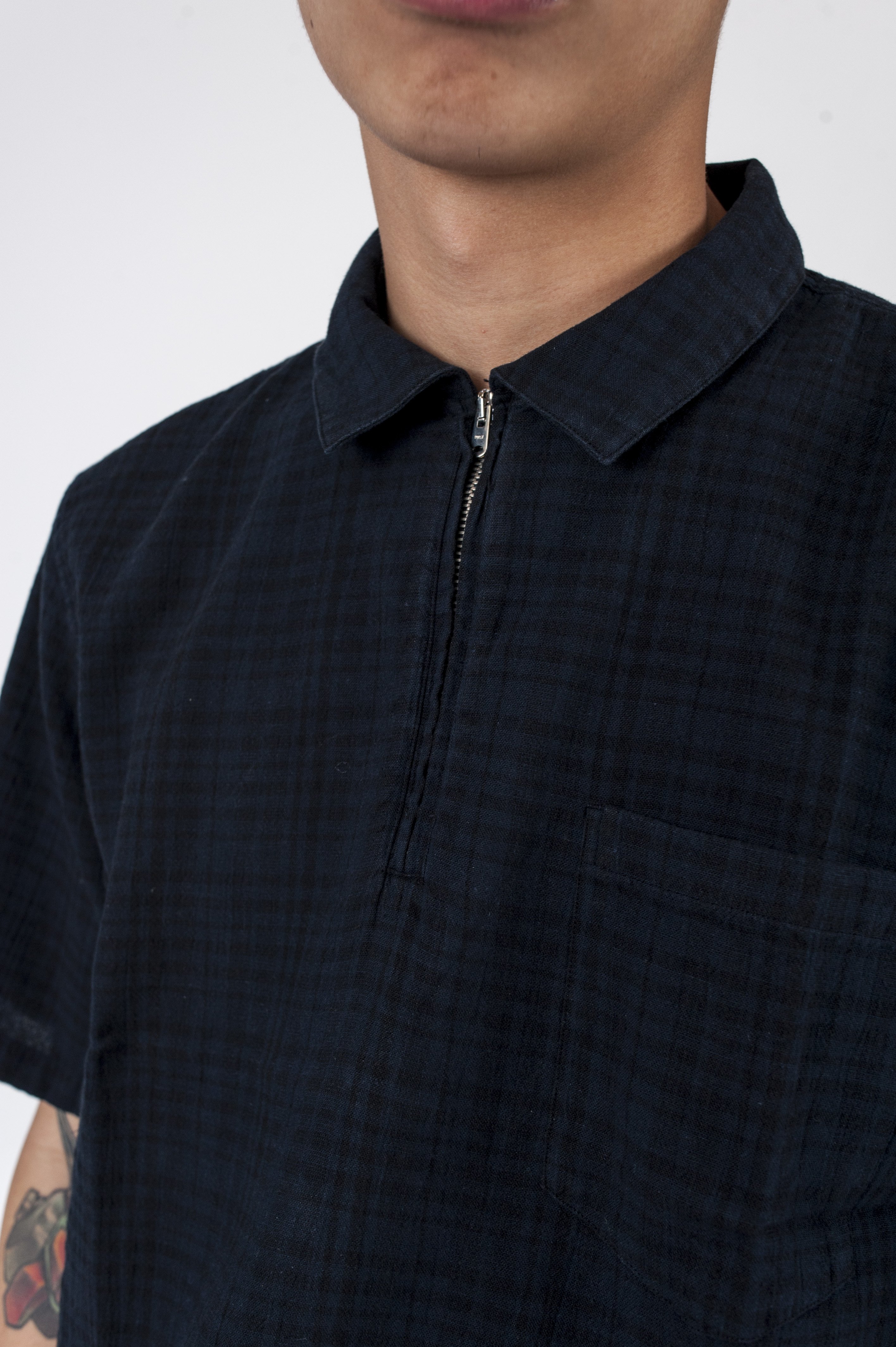 Norse Projects Theo Overdyed Check Shirt | Garmentory