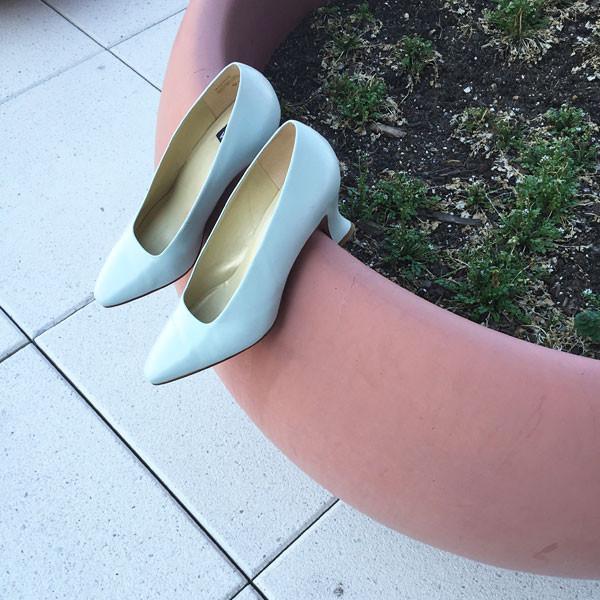 Kaleidos Vintage Nine West Pumps - Powder Blue | Garmentory