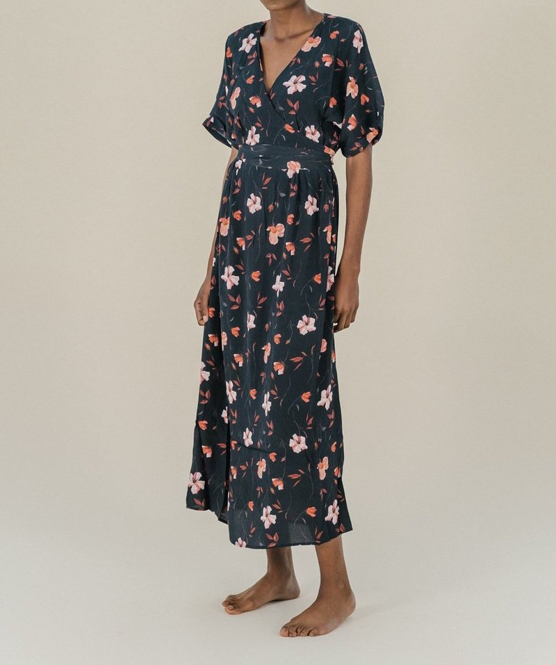 Just Female Olivia Dress - Roses | Garmentory