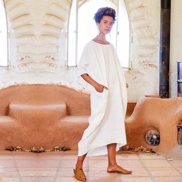 Rachel Craven Textiles Long Cocoon Dress | Garmentory