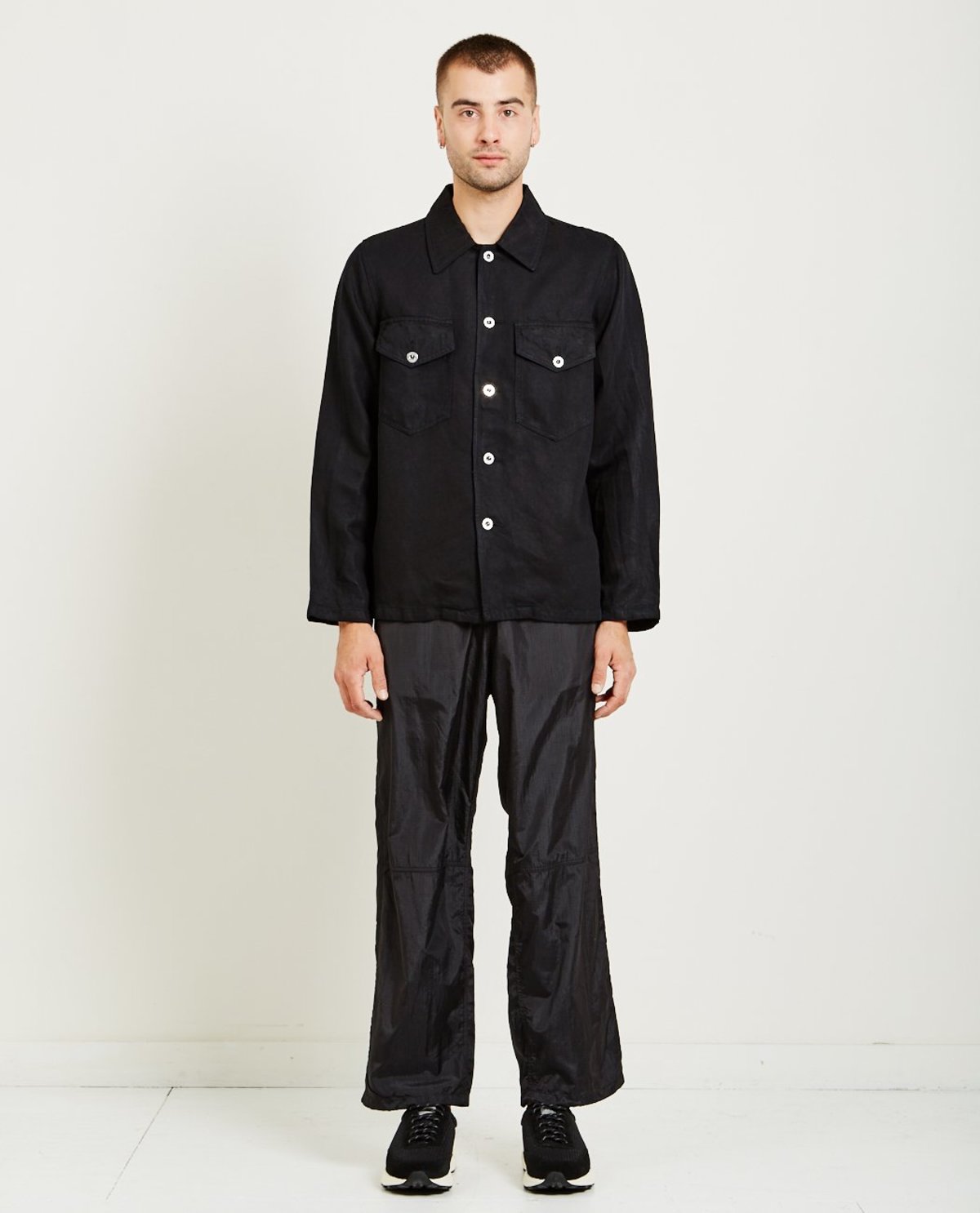 Our Legacy DE CON JACKET - liquid black denim | Garmentory