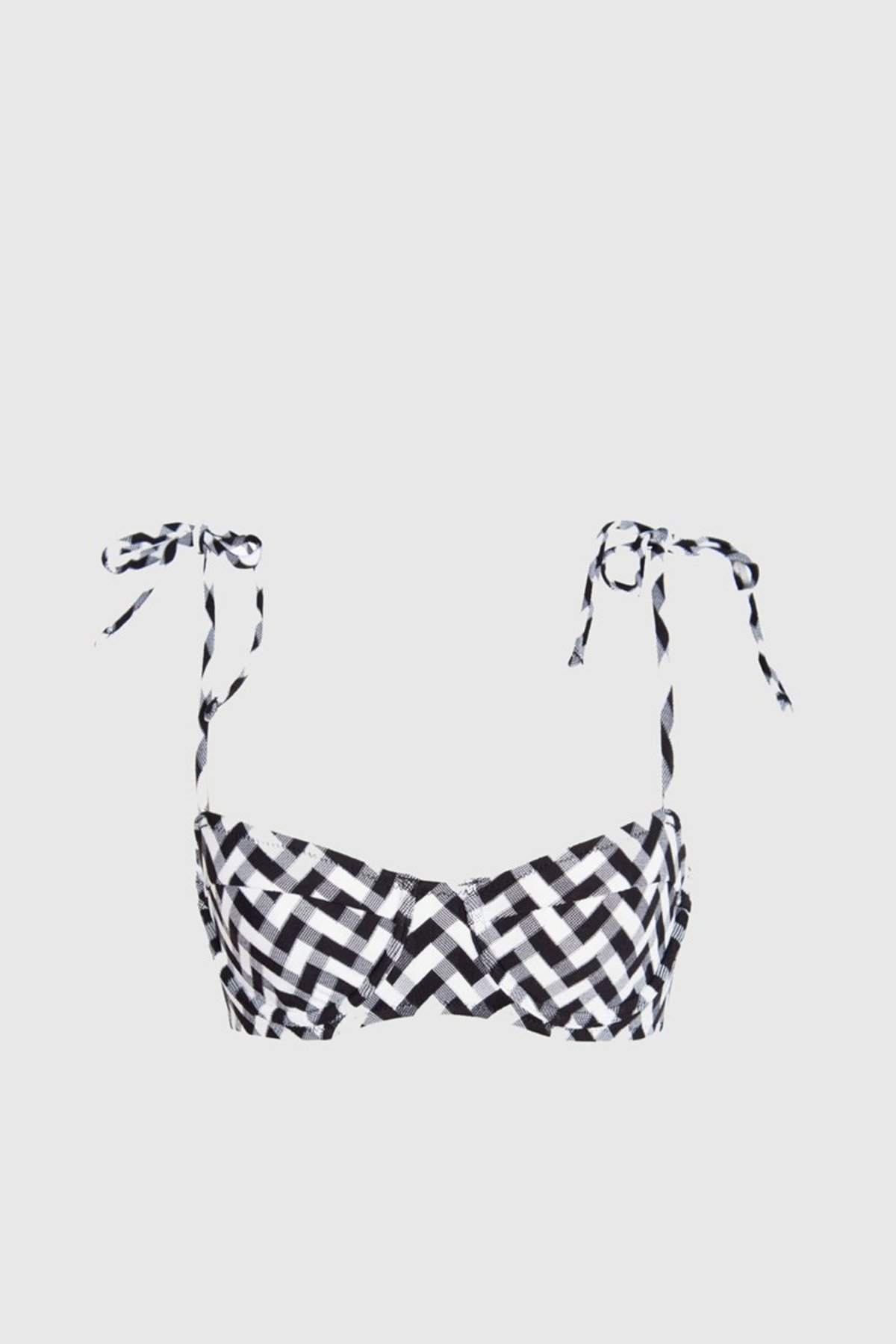 Lonely Swim Doris Bikini - Gingham | Garmentory