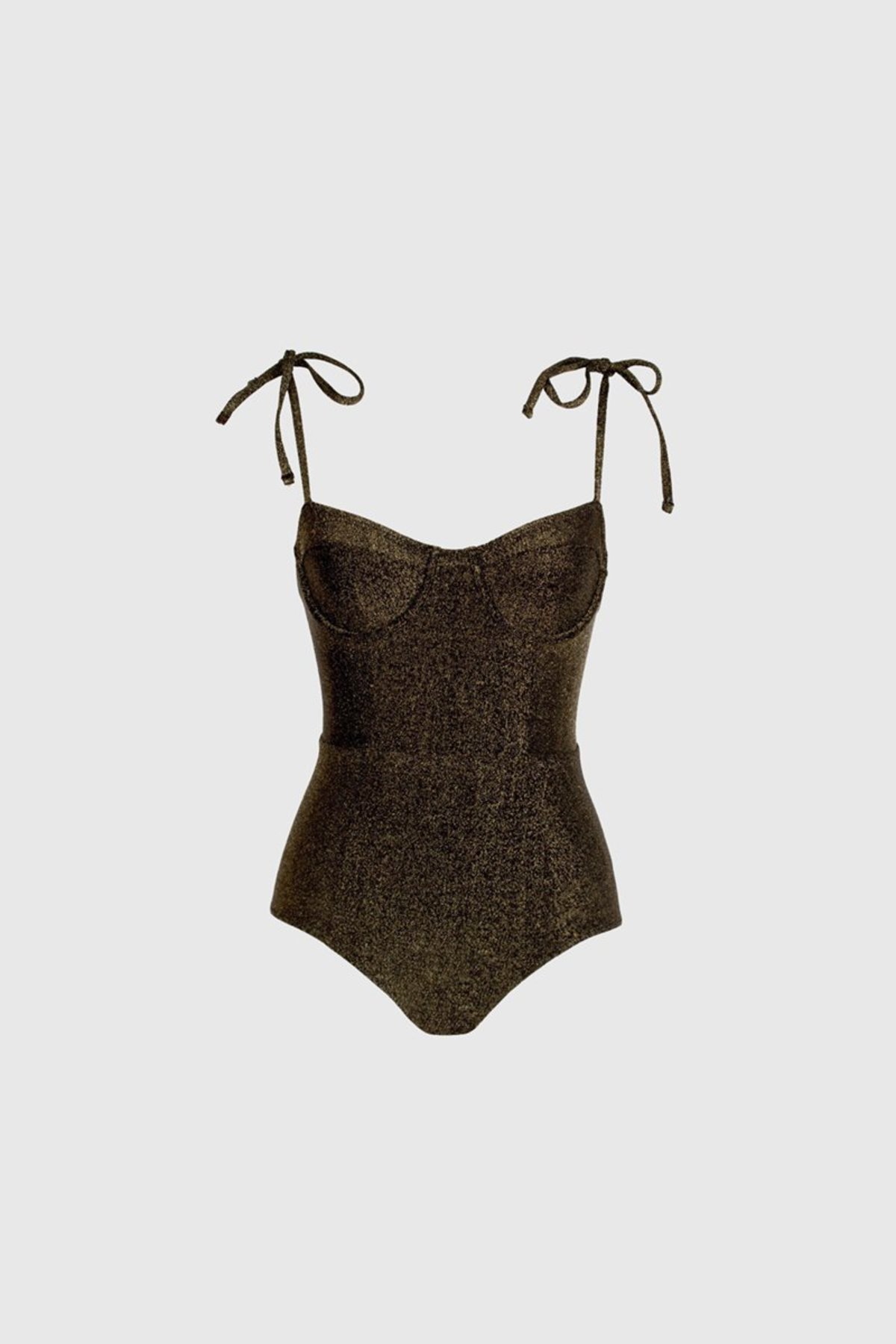 Lonely Swim Doris Swimsuit - Black Sparkle | Garmentory