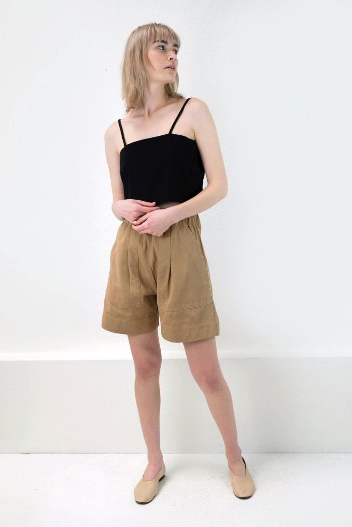 Micaela Greg Tie Tank - Black | Garmentory