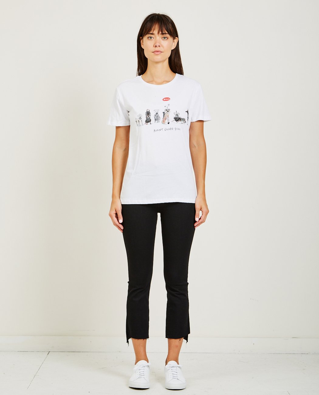 unfortunate portrait AVANT GUARD DOGS TEE - WHITE | Garmentory