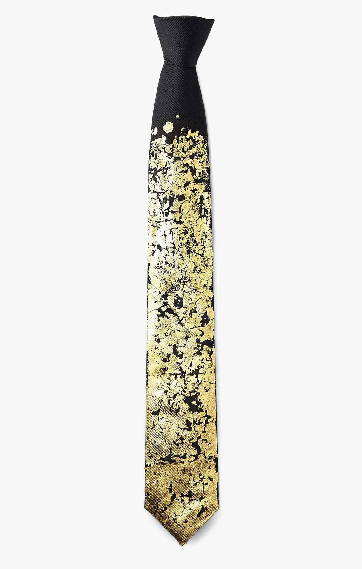 titleofwork 24KT Gold Leaf Necktie | Garmentory