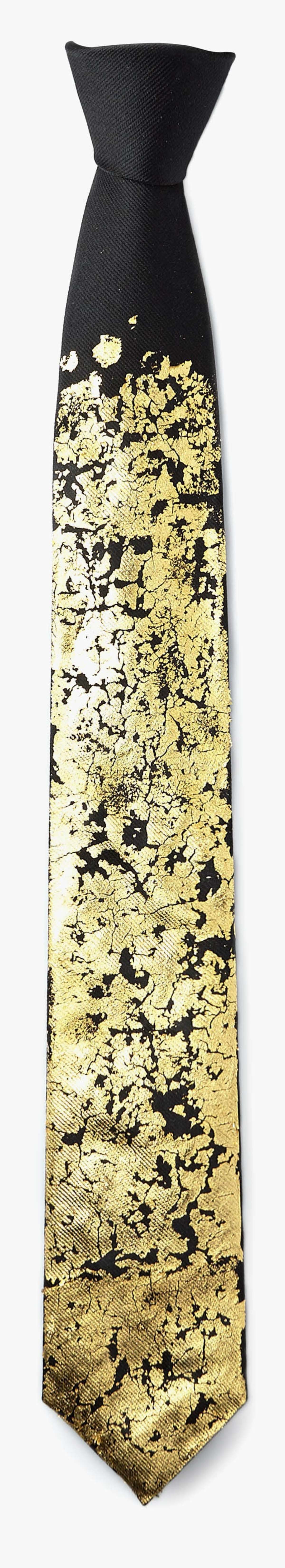 titleofwork 24KT Gold Leaf Necktie | Garmentory