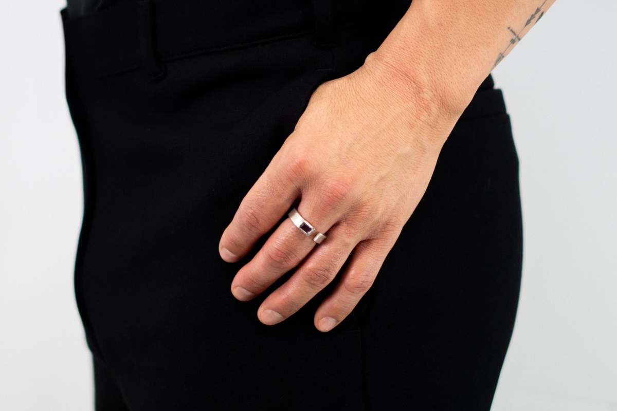titleofwork 6x4mm Open Iolite Ring 120 | Garmentory