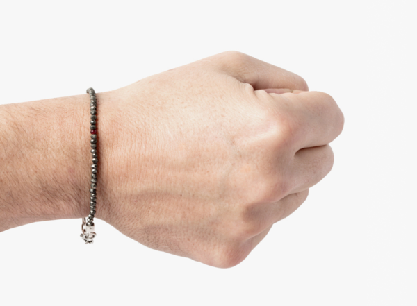 titleofwork Beaded Stones Pyrite Bracelet 152 | Garmentory