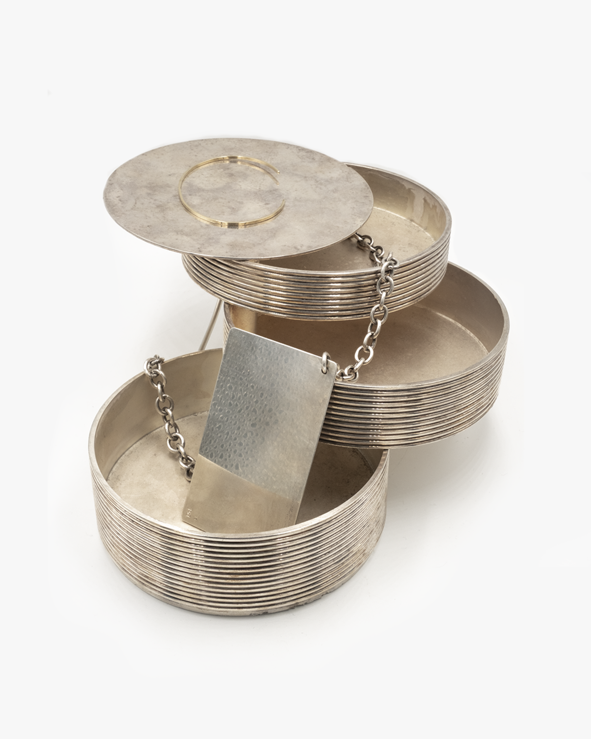 titleofwork Christofle 3 Tiered Silver Plated Jewelry Box | Garmentory