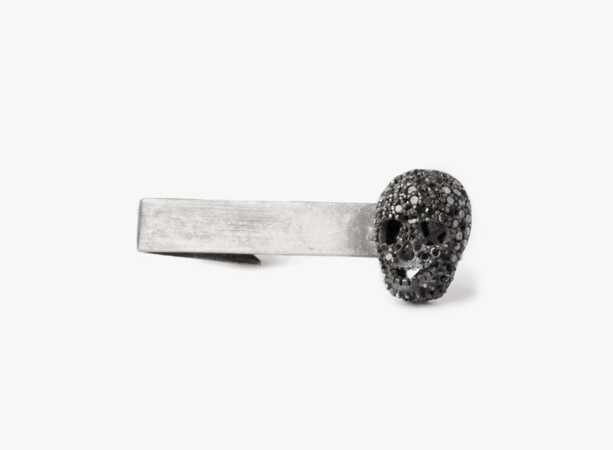 titleofwork Diamond Skull Tie Bar | Garmentory