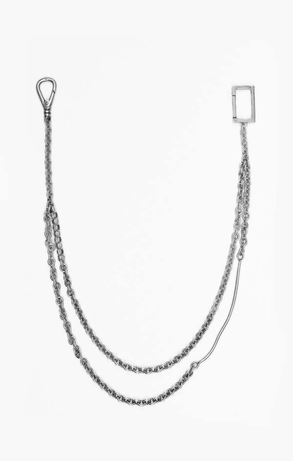 titleofwork Dual Cable Chain / Wallet Chain 032 | Garmentory