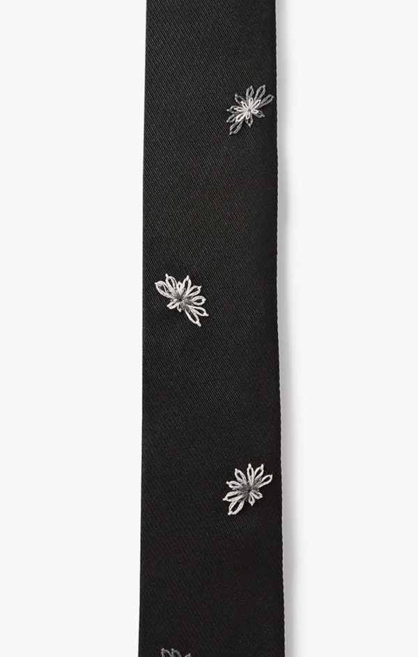 titleofwork Embroidered Flower Necktie 1129 | Garmentory