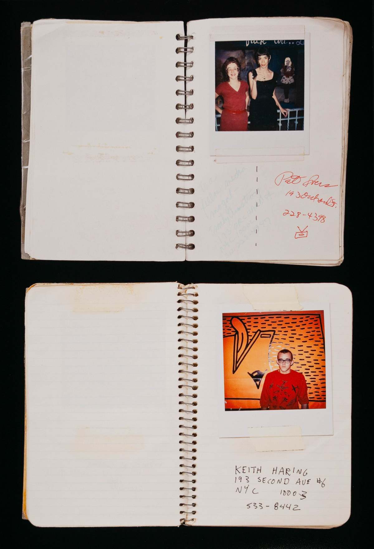 titleofwork Hugh Crawford: Pat Ivers, Emily Armstrong, Keith Haring ...
