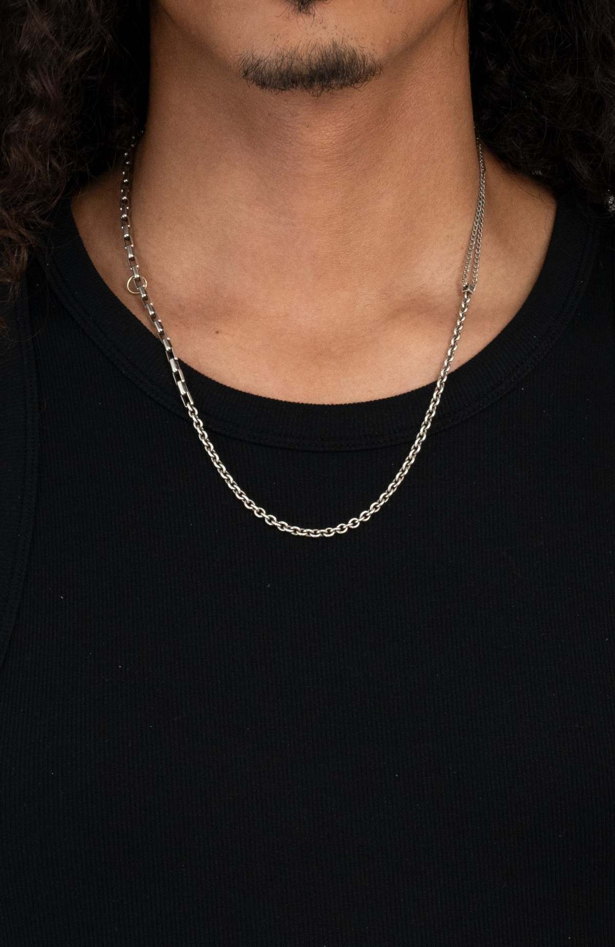 titleofwork Mixed Metal Necklace 138 | Garmentory