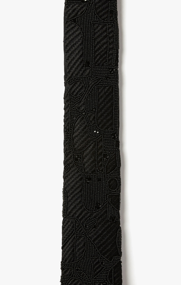titleofwork Textured Beaded Necktie 1041 | Garmentory