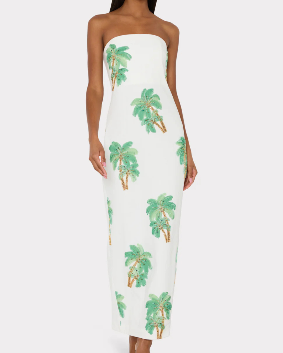 Milly Clara Embroidered Maxi Dress - White Multi | Garmentory