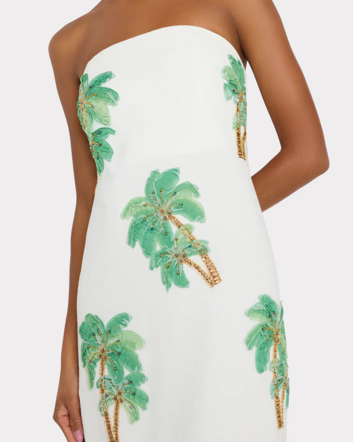 Milly Clara Embroidered Maxi Dress - White Multi | Garmentory