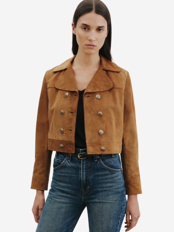 Nili Lotan Cassidy Suede Jacket | Garmentory