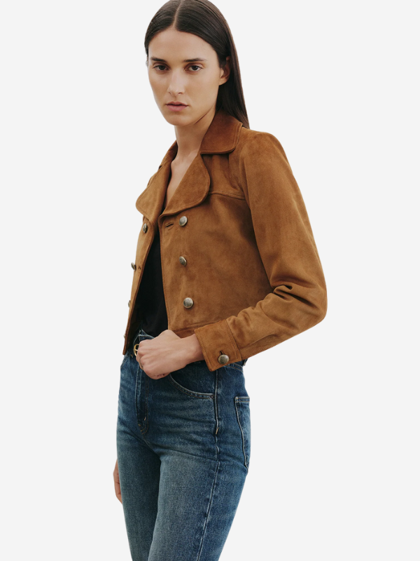 Nili Lotan Cassidy Suede Jacket | Garmentory