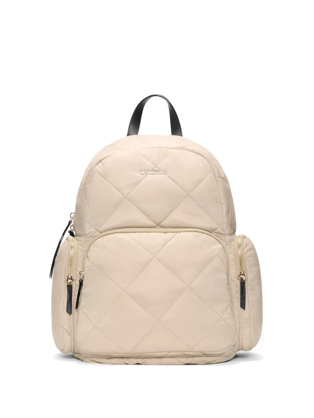 MZ Wallace Madison Backpack - Buff/Black | Garmentory