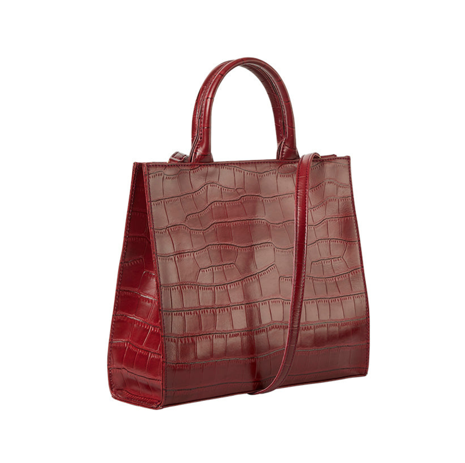 Sarah Stewart Adele Croc Handbag | Garmentory