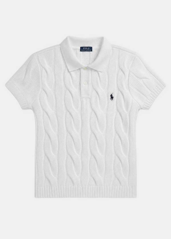 Polo Ralph Lauren Cable Knit Polo Shirt | Garmentory