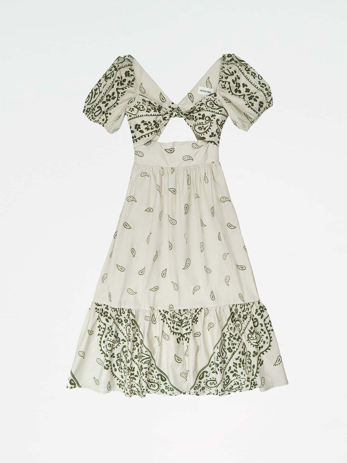 Carmensays Master Paisley-Style Print Maxi Dress | Garmentory