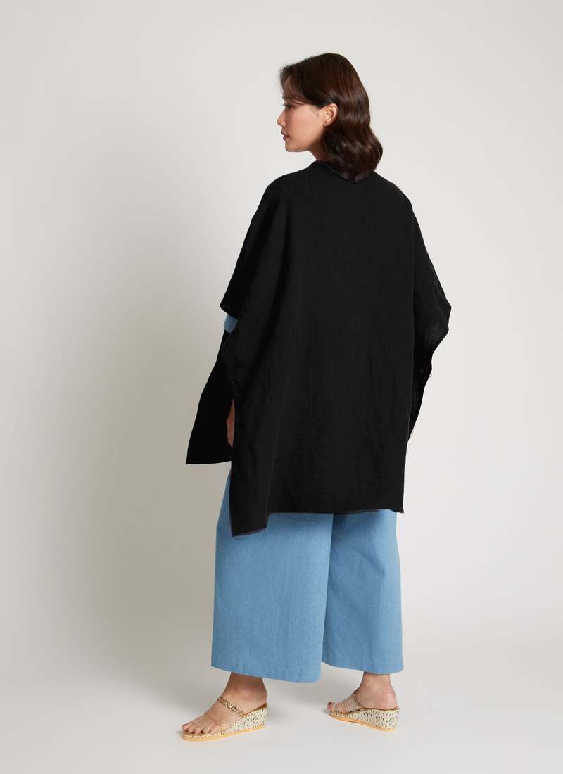 KAAREM Situ One-Button Dolman Pocket Jacket | Garmentory