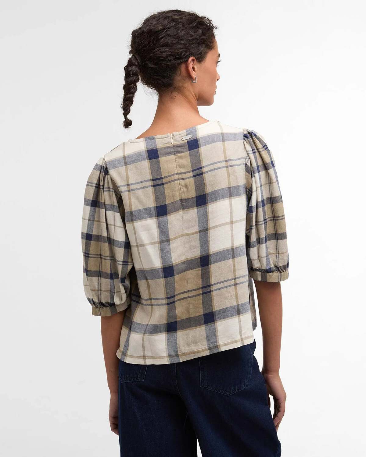 Barbour Ballina Shirt - Dress Navy Tartan | Garmentory