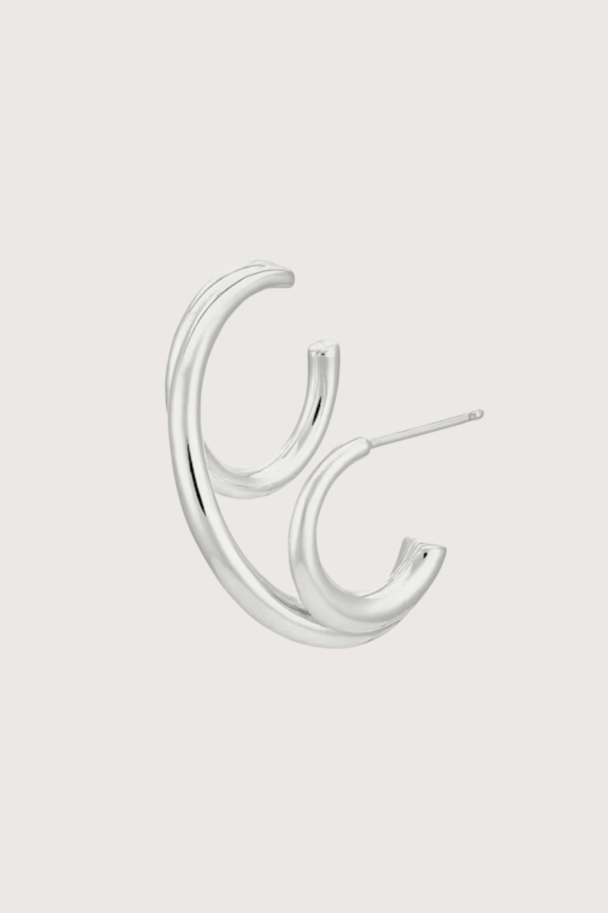 Charlotte Chesnais Triplet Single Earring Right Earring - Silver ...