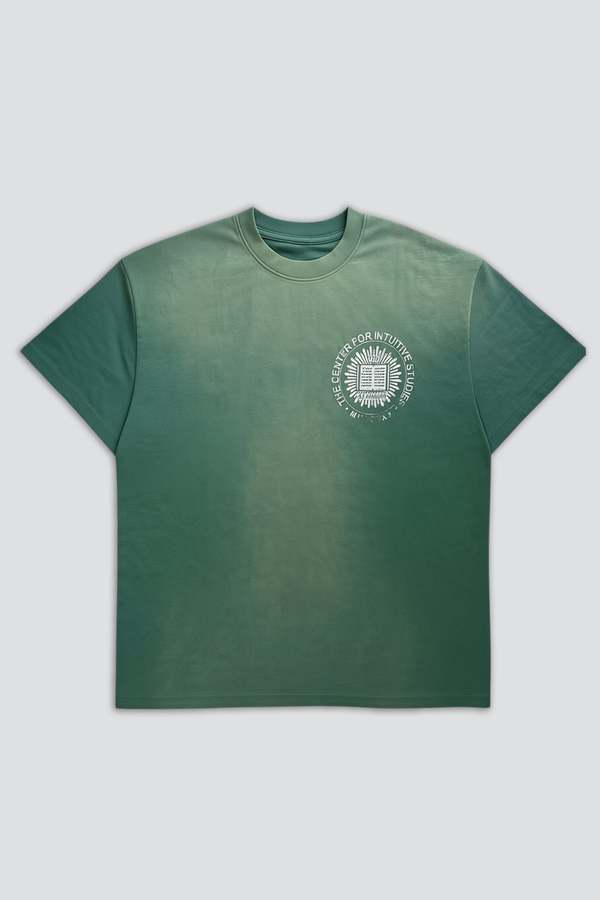 Assembly Green Faded Intuitive Circle Logo T-Shirt | Garmentory