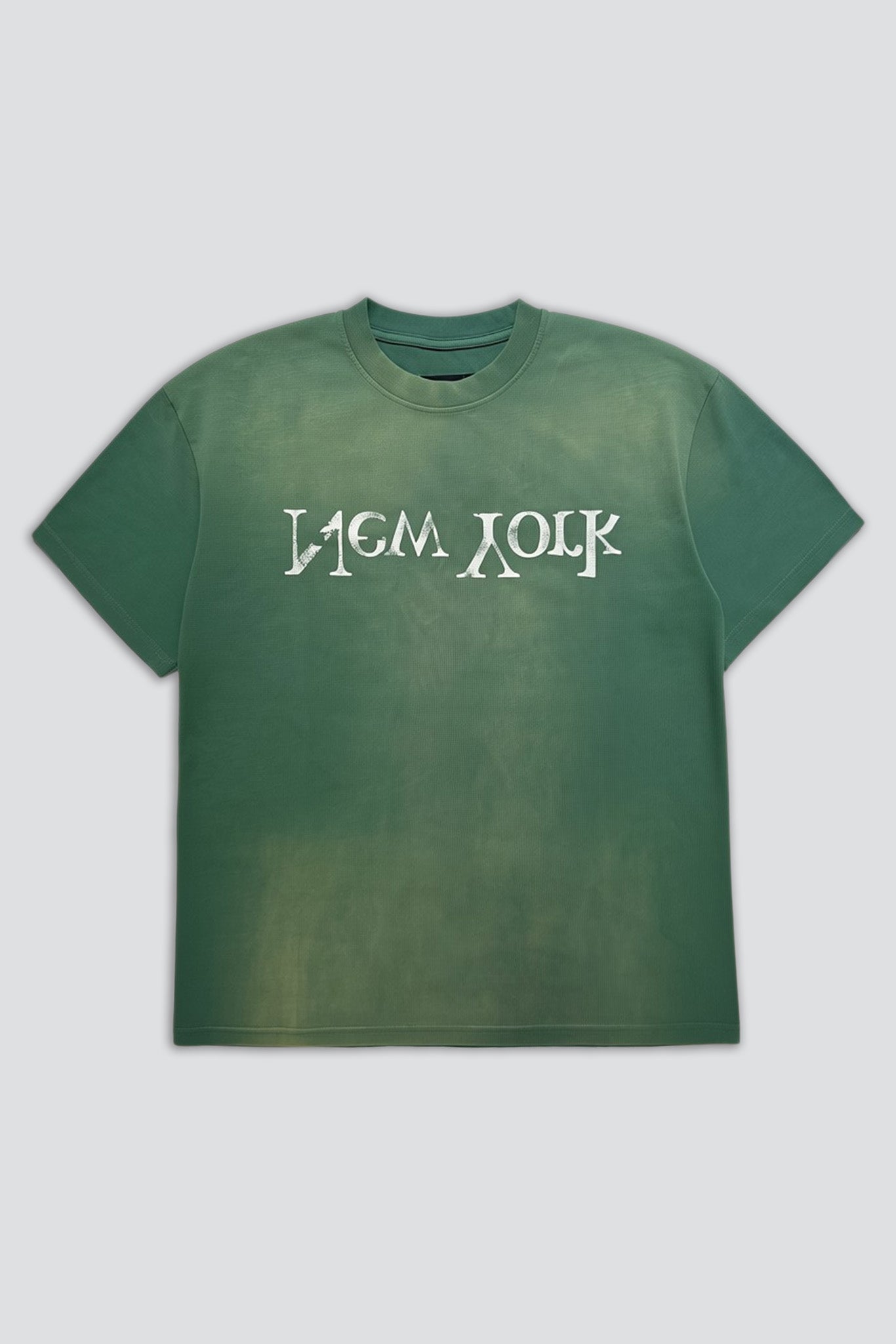 Assembly Green Faded New York Logo T-Shirt | Garmentory