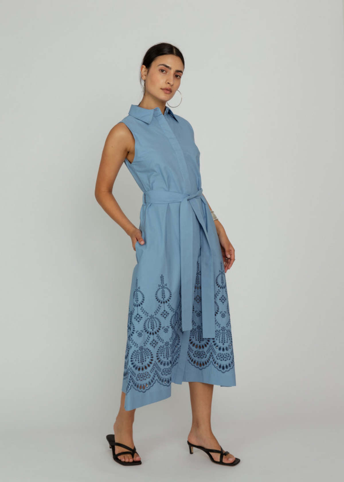 P.A.R.O.S.H. Cannes Dress - Azzurro | Garmentory