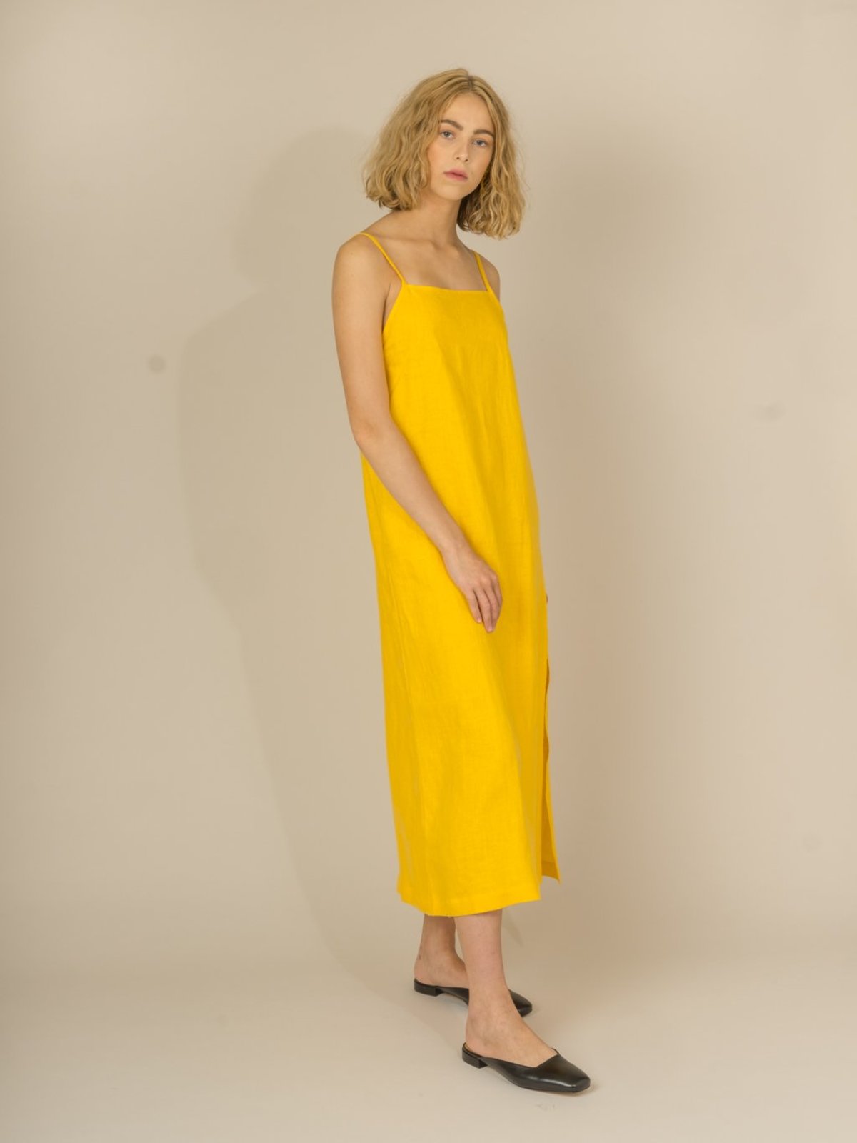Lloyd Long Sundress - Yellow | Garmentory