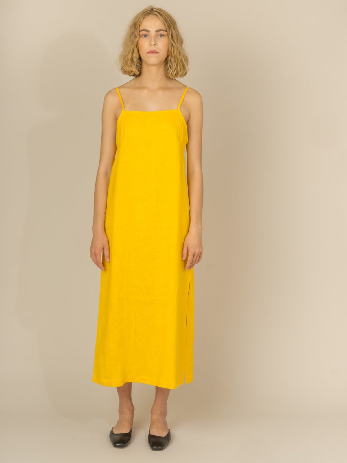 Lloyd Long Sundress - Yellow | Garmentory