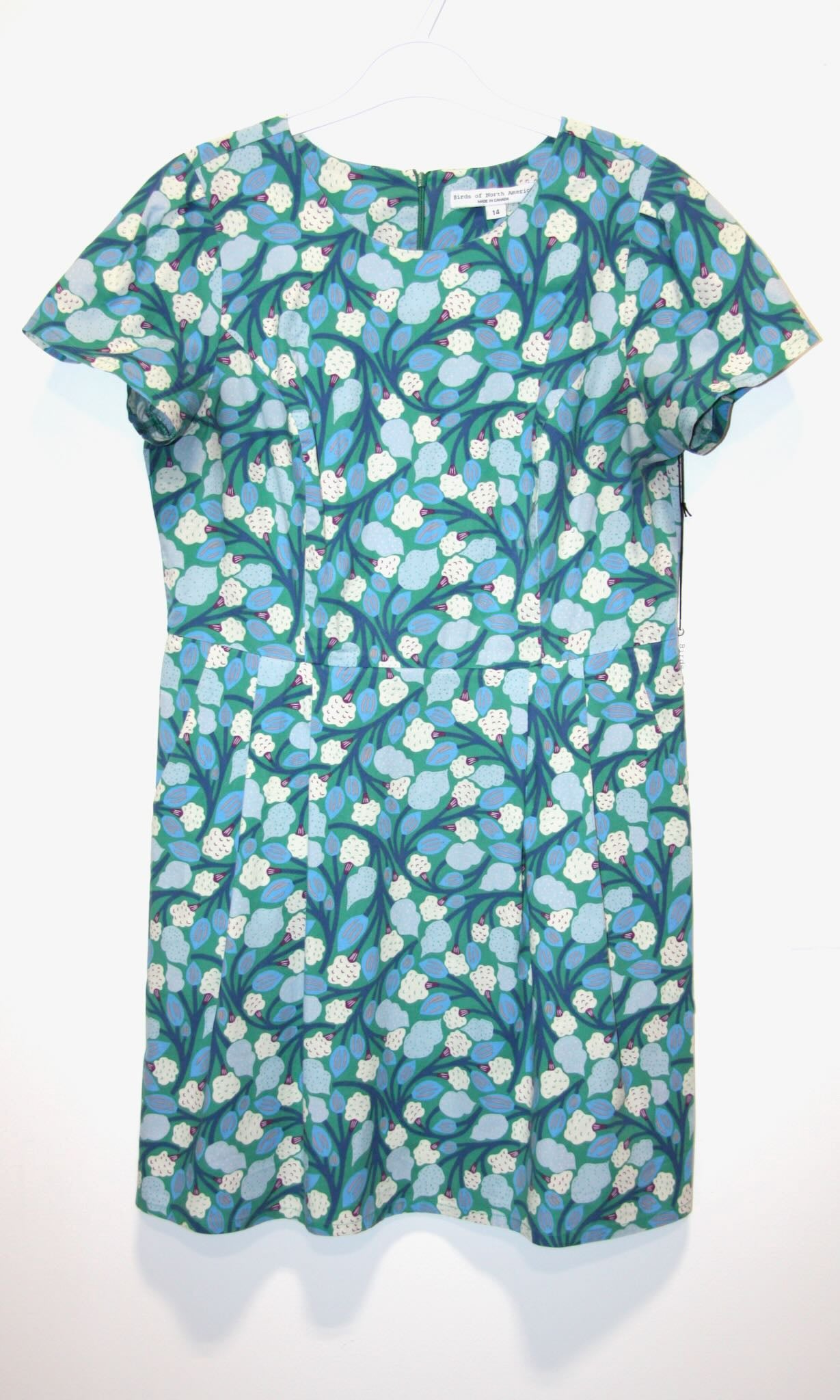 Birds of North America RN1462-14 Engoulevent Cotton Puff Dress | Garmentory