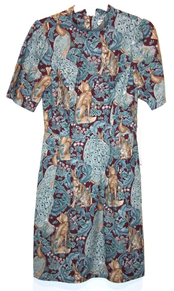 Birds of North America RN1569-2 Guineafowl Dress William Morris ...