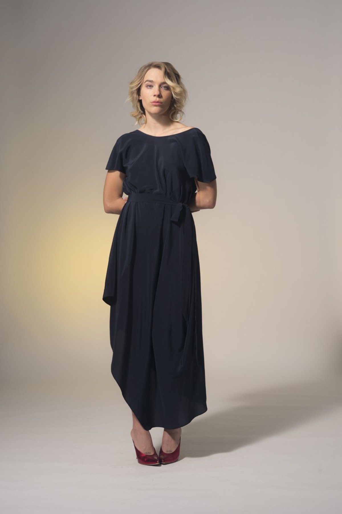 Miss Crabb Fleetwood Mac Dress - Navy | Garmentory