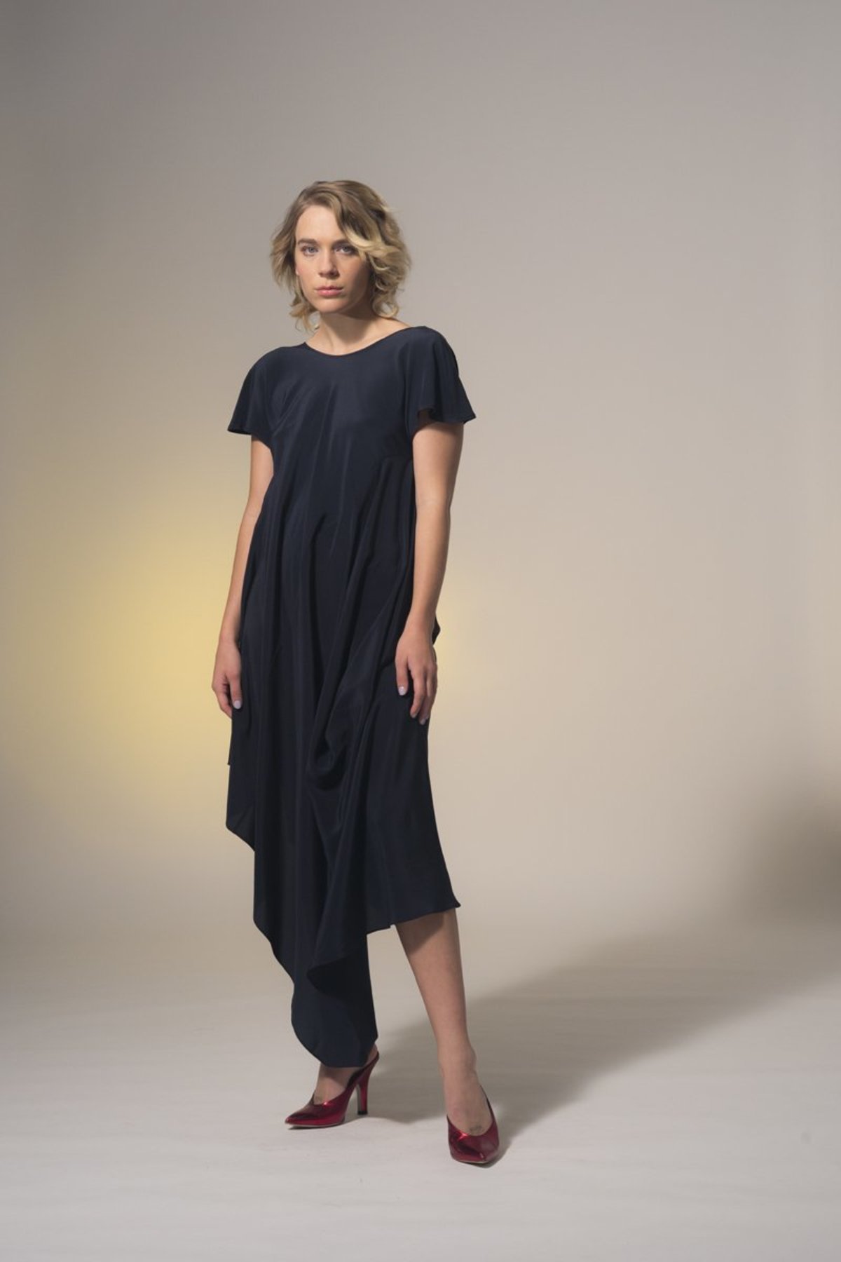 Miss Crabb Fleetwood Mac Dress - Navy | Garmentory