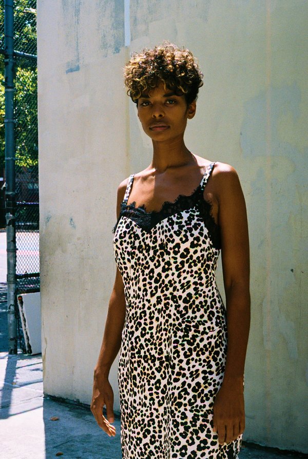 Sincerely, Tommy Vintage Leopard & Lace Dress | Garmentory