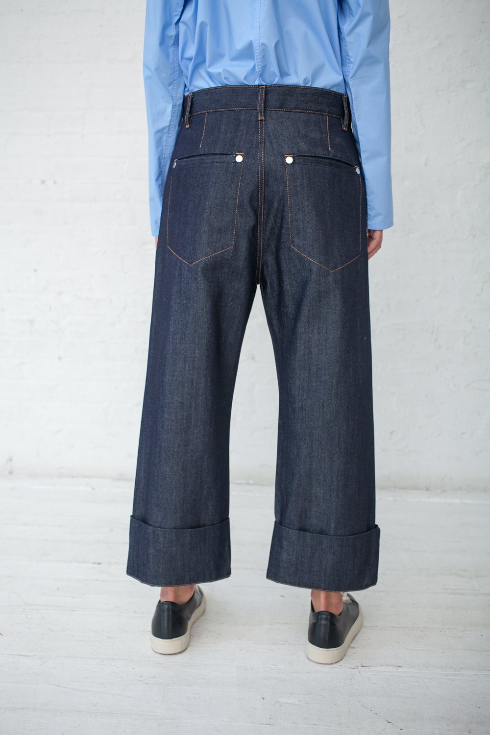 Sofie D'Hoore Plaza Jean - Raw Cotton Denim | Garmentory