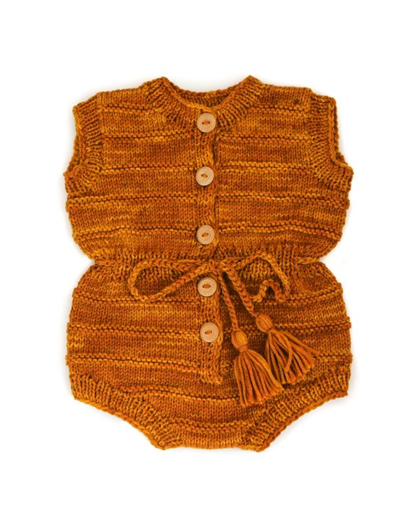 Kalinka Kids Mira Playsuit - Gold | Garmentory